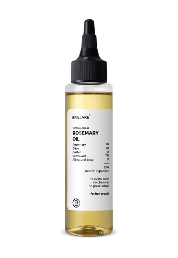 Brillare Rosemary Oil for Hair Growth & Stronger Roots